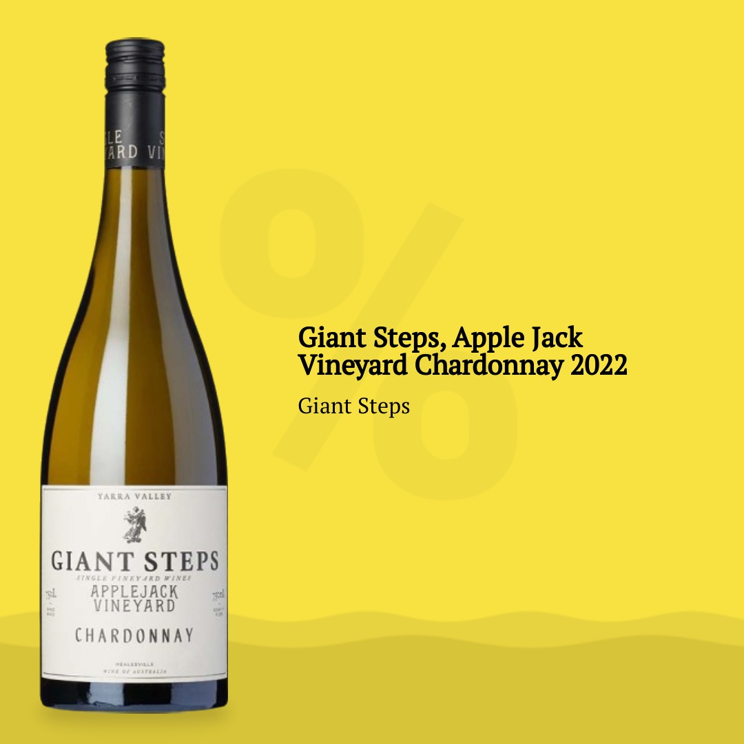 Giant Steps, Apple Jack Vineyard Chardonnay 2022 • 369.00 DKK Giant Steps, Apple Jack Vineyard Chardonnay 2022 • 369.00 DKK