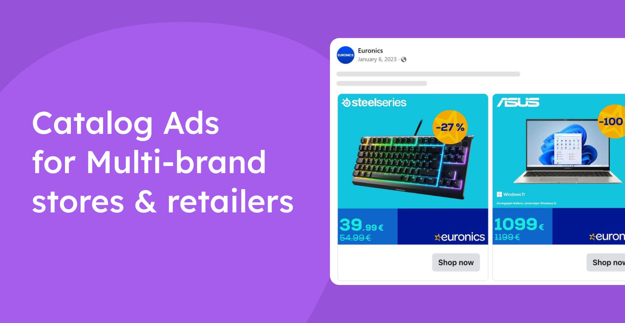 Catalog Ads for Multi-brand stores and retailers - Confect.io