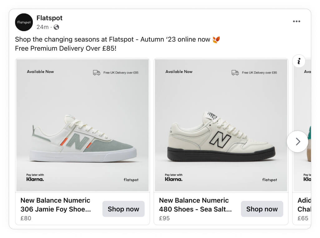 Using Catalog Ads as a fashion brand - Confect.io