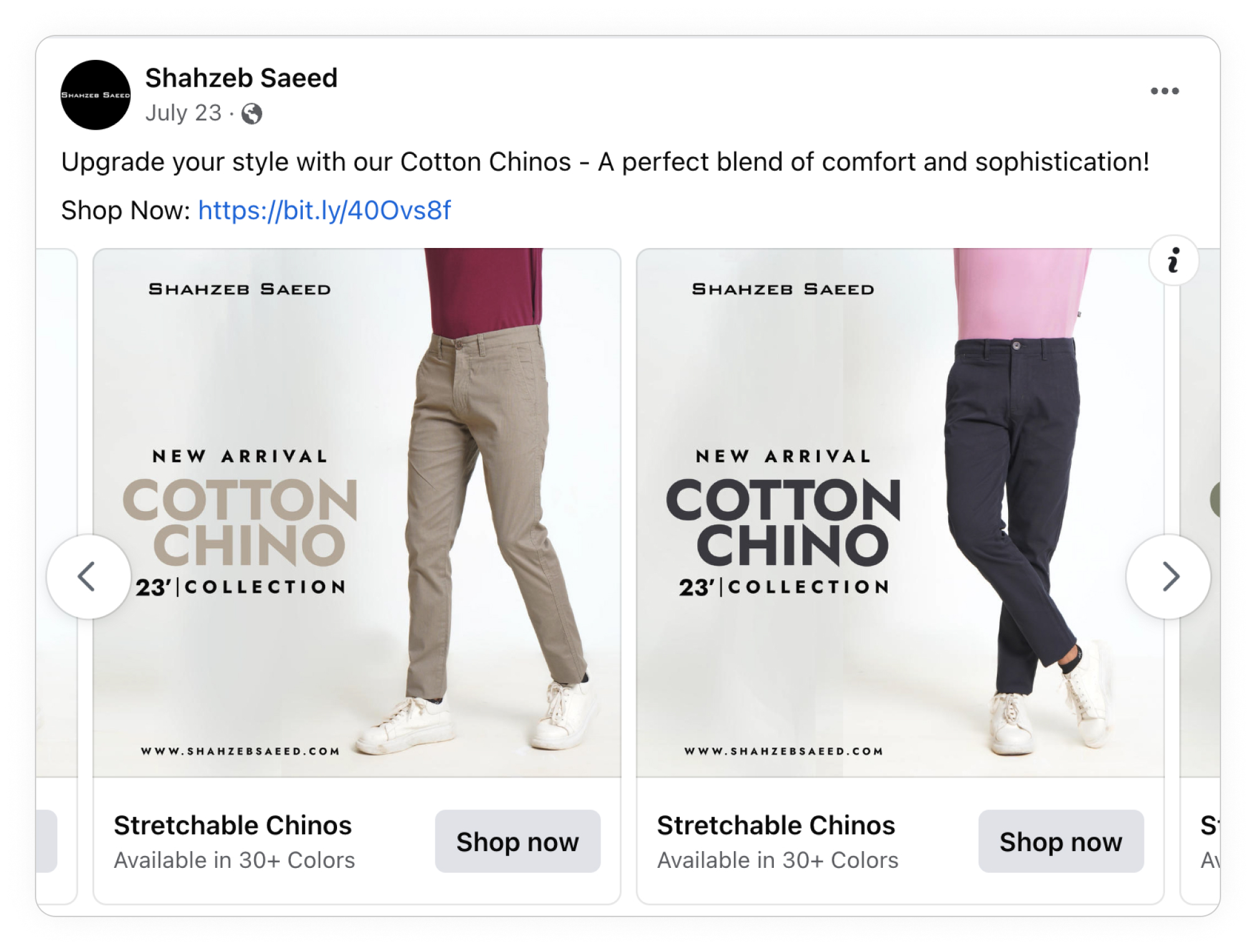 Using Catalog Ads as a fashion brand - Confect.io