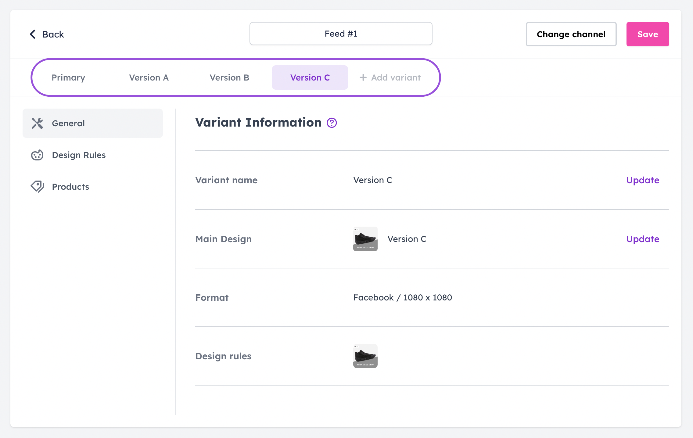 Use case inspiration for design variants - Confect Academy
