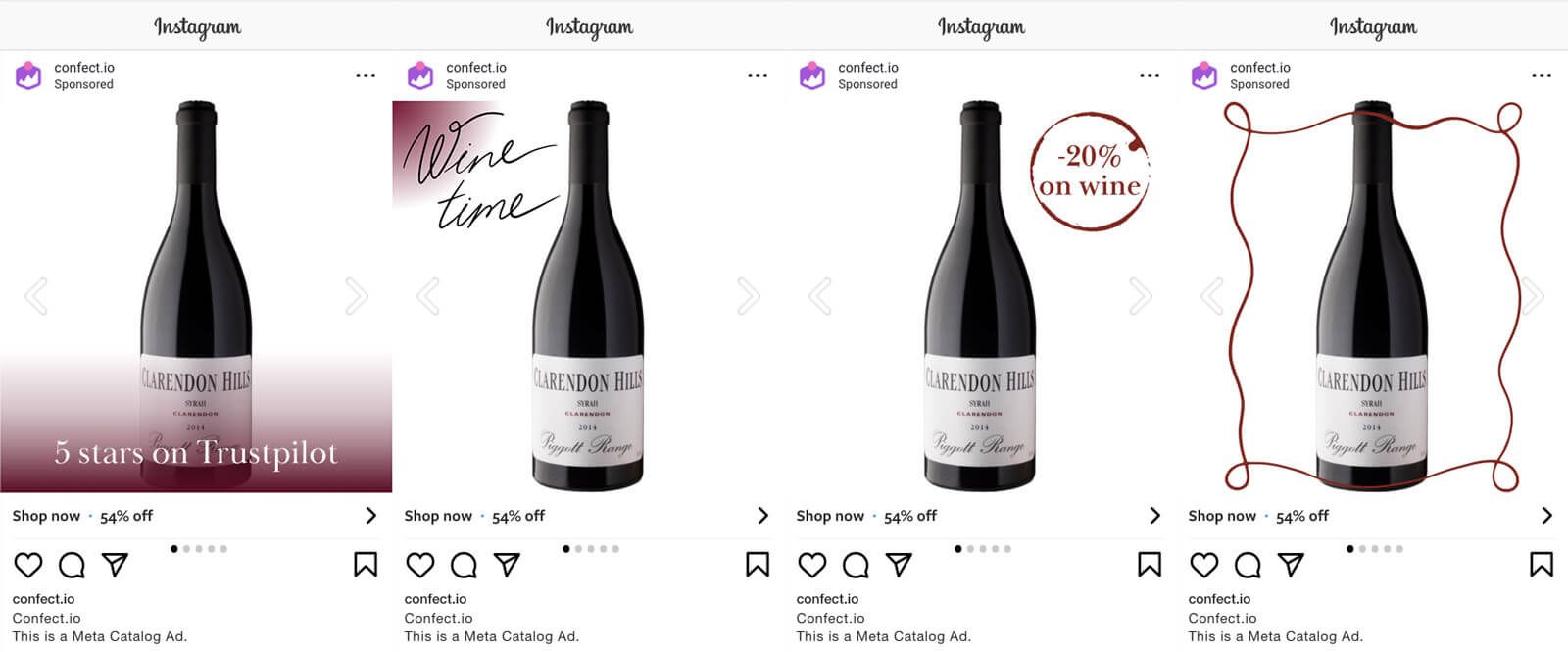 Frames & Overlays for Meta Catalog Ads and Dynamic Product Ads - Confect.io